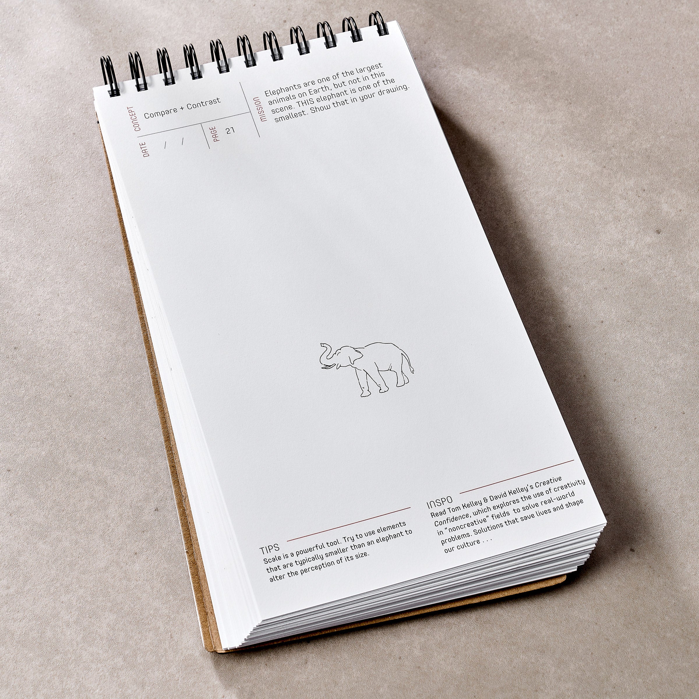 Draw the Line Journal | 100-Day Creative Confidence Challenge – Tom's ...