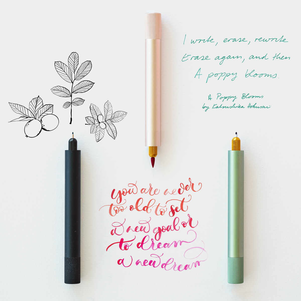 Lumos Mini – Refillable Fineliner for Big Ideas, Pocket-Friendly Design – Tom's Studio