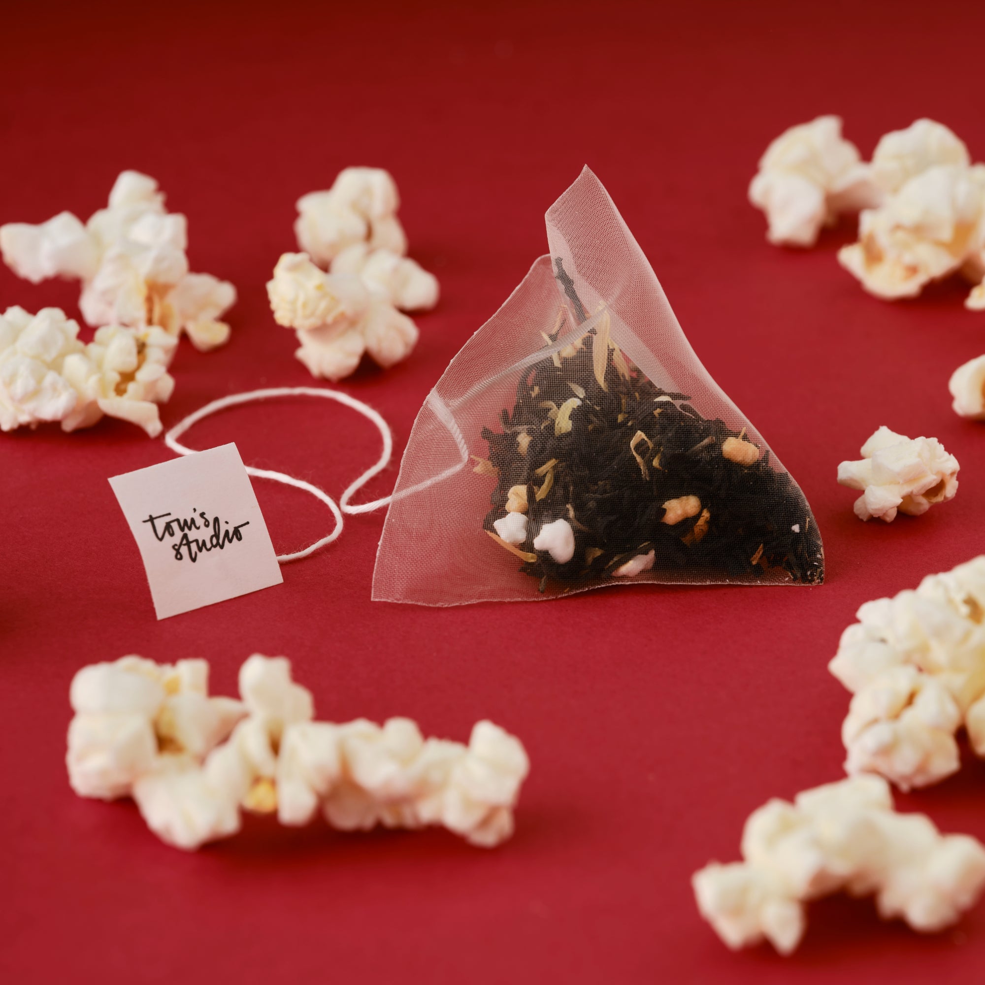 Tom's Studio Popcorn Tea (15 Tea Bags)