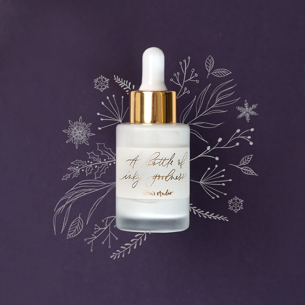 White Calligraphy Ink – Perfect for Calligraphy and Dip Pens – Tom's Studio