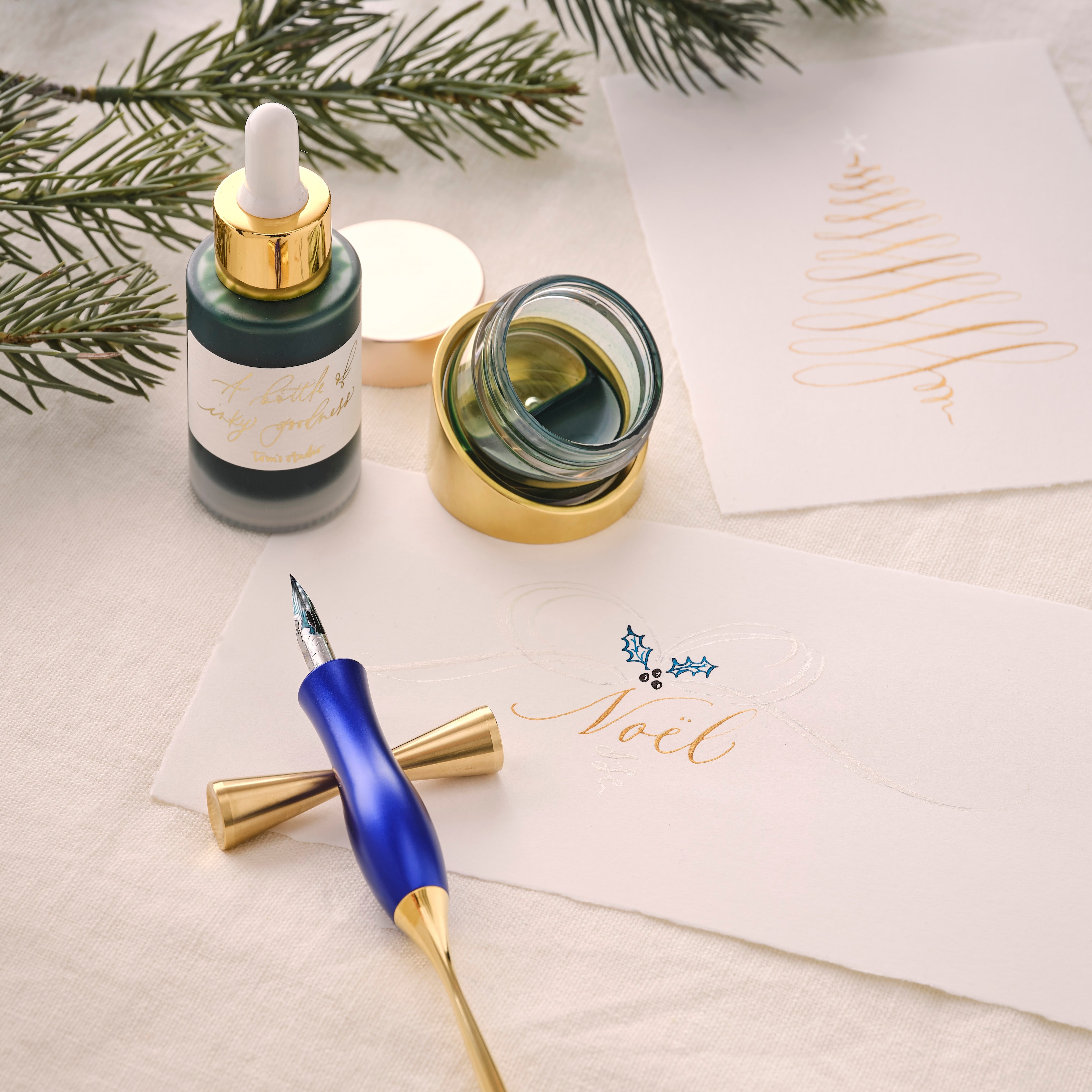 Calligraphy Pen Gift Set – Personalised for Creativity – Tom's Studio
