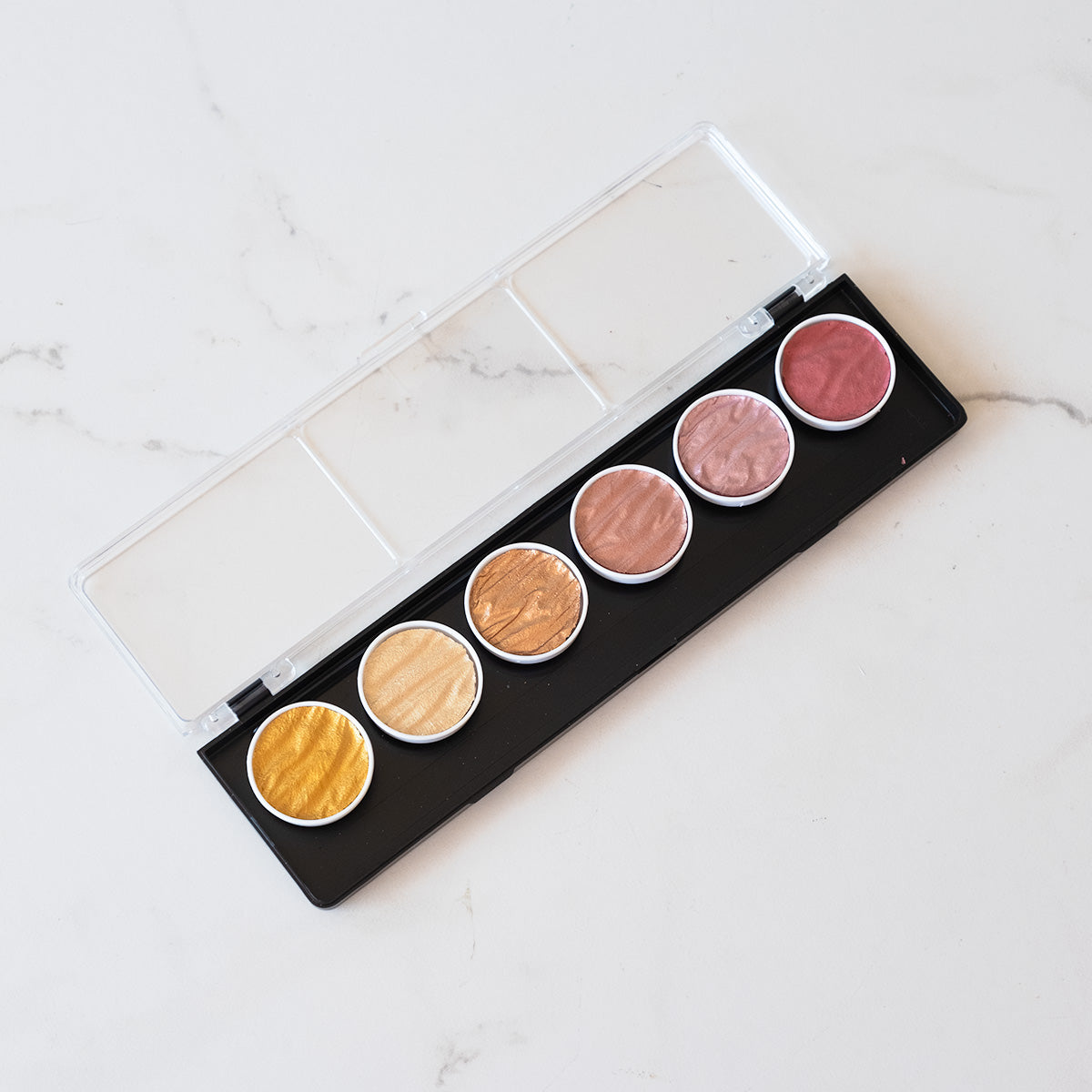 Vintage Metallic Finetec Ink Palette – Decadent Metallic Shades – Tom's ...