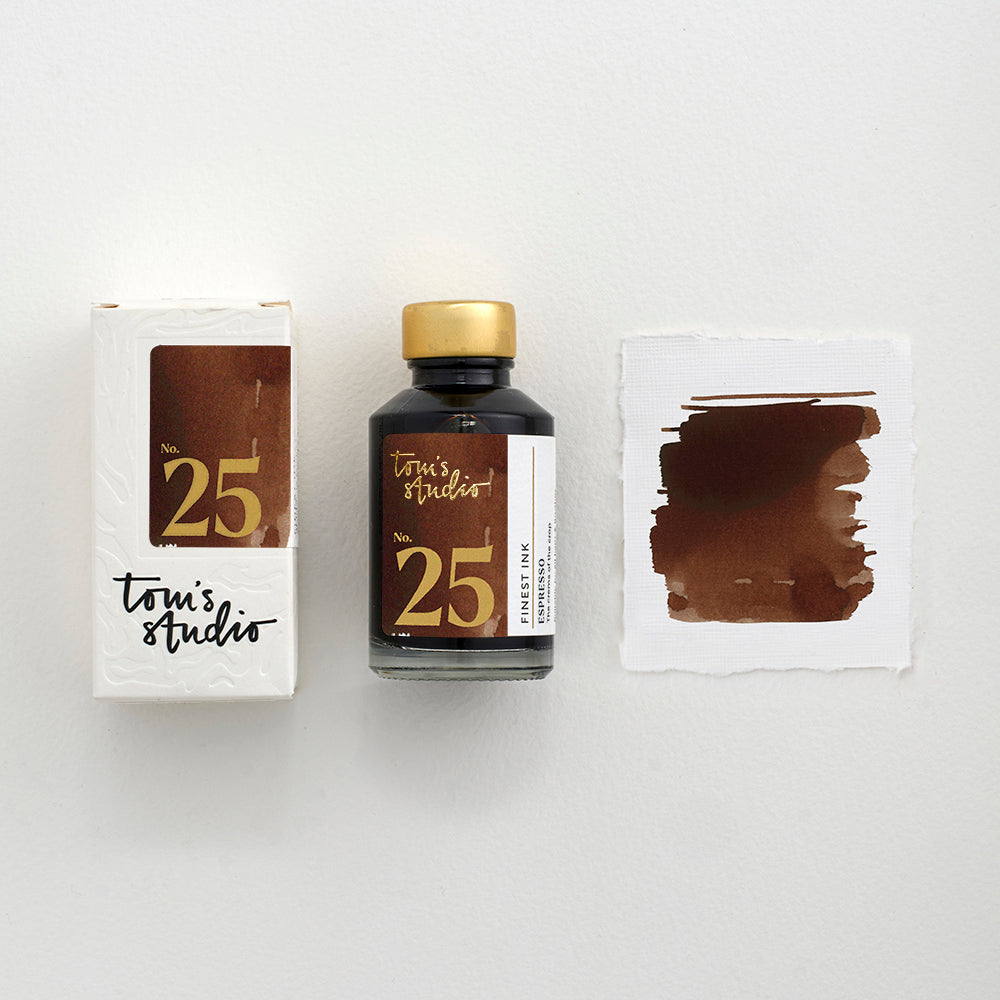Tom's Studio Fountain Pen Ink - Espresso