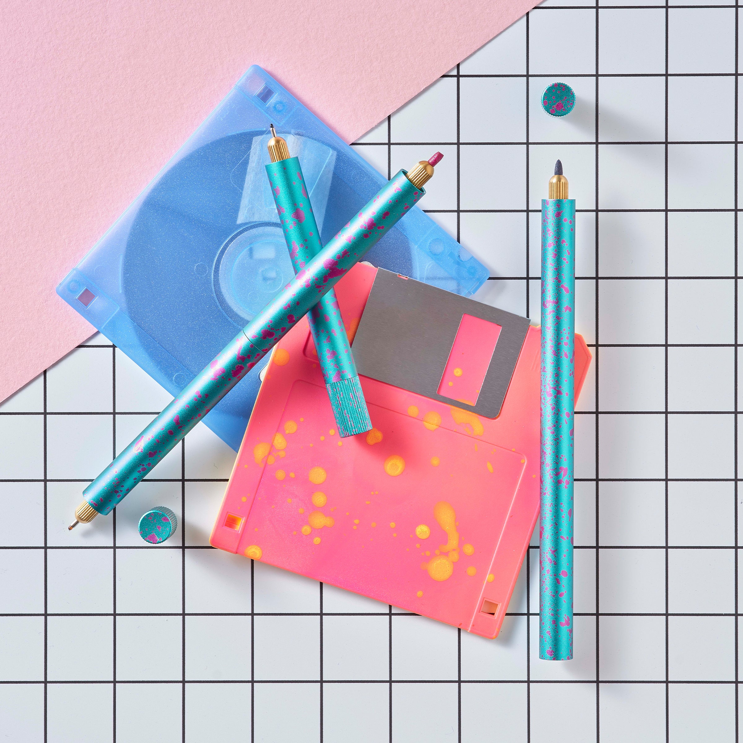 Lumos Splash Refillable Pen – Neon Colours, Mix and Match – Tom's Studio