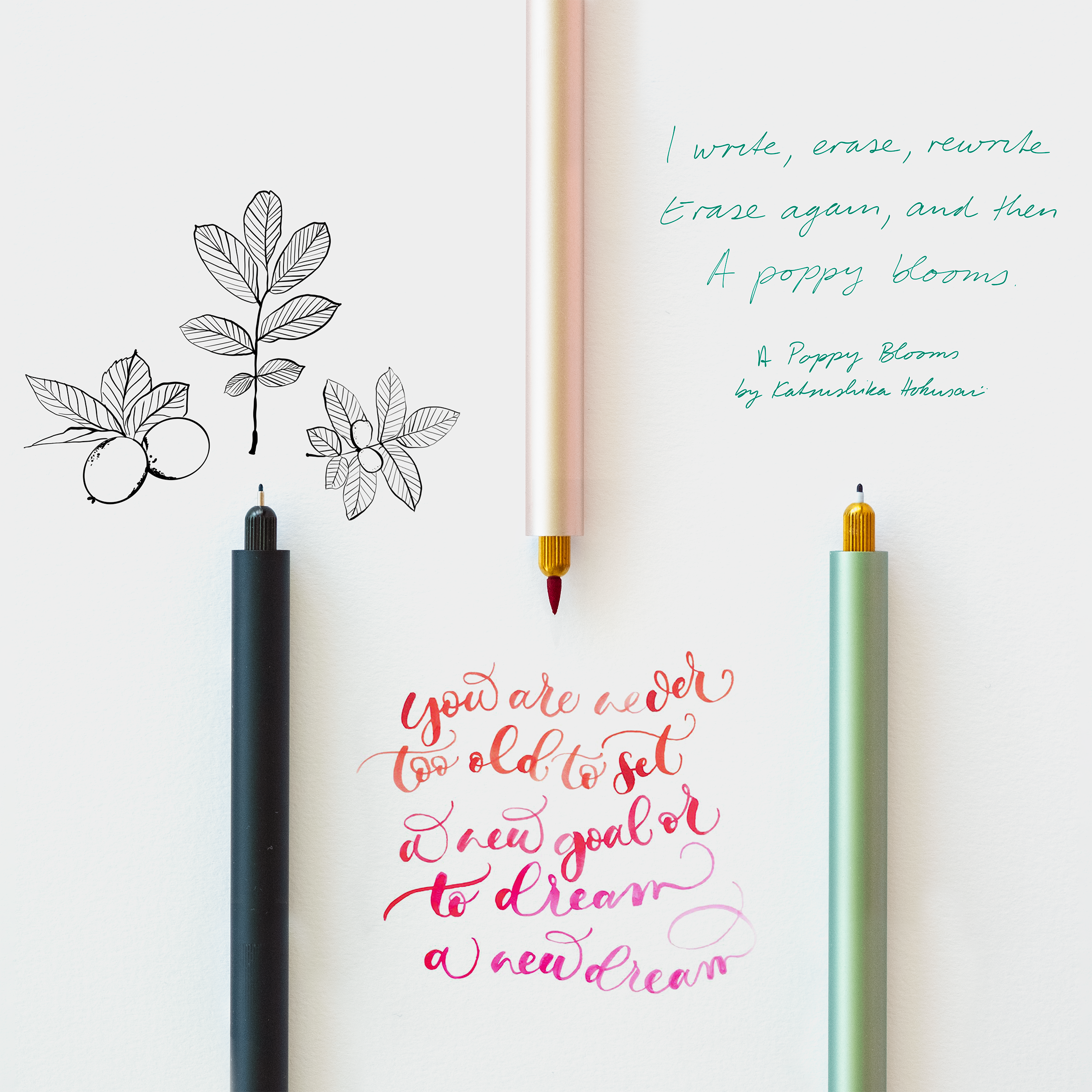 Product Recommender: The Lumos Pro Refillable Fineliner Pen – Tom's Studio