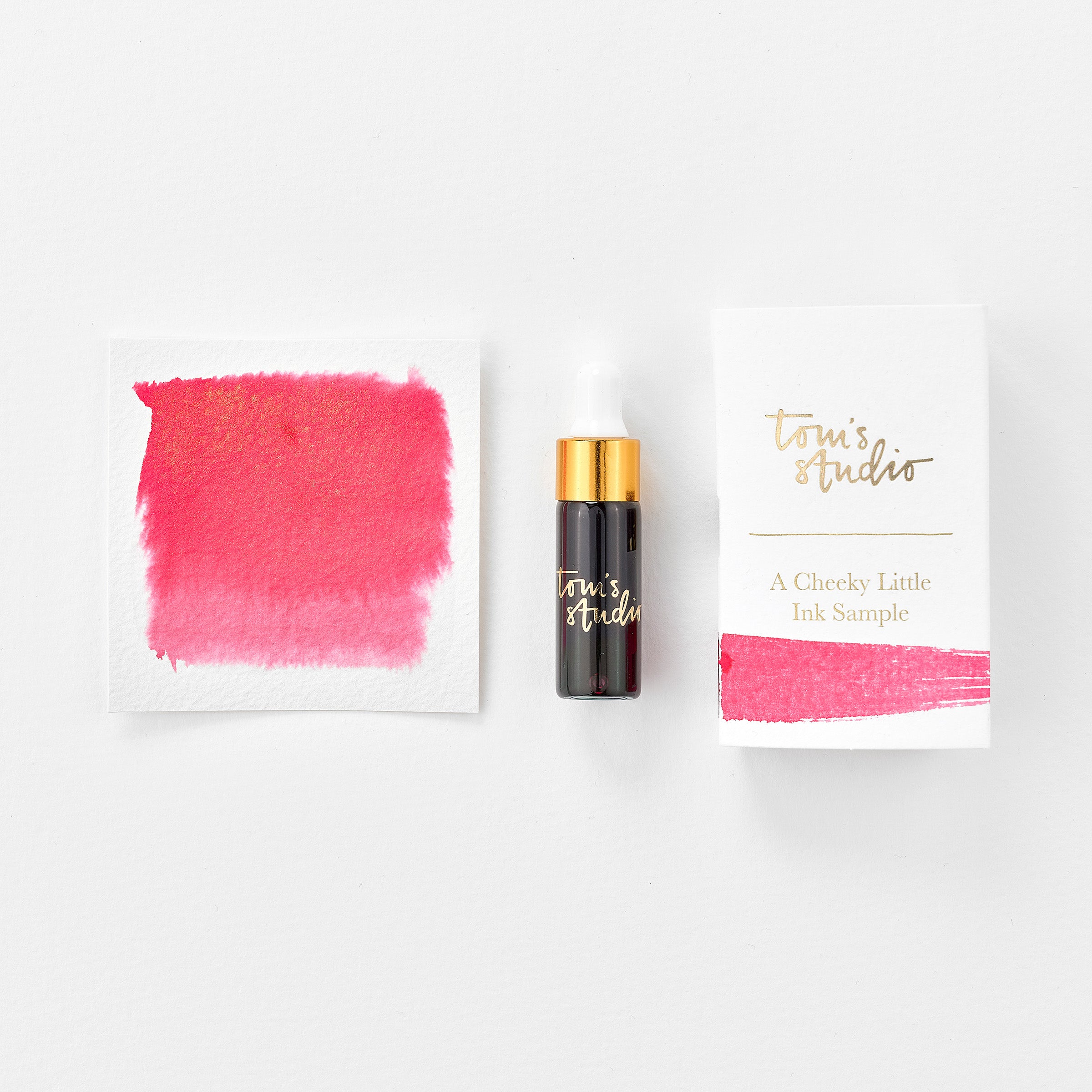 Mini Shimmer Ink – 75 Watermelon (5ml Sample) – Tom's Studio