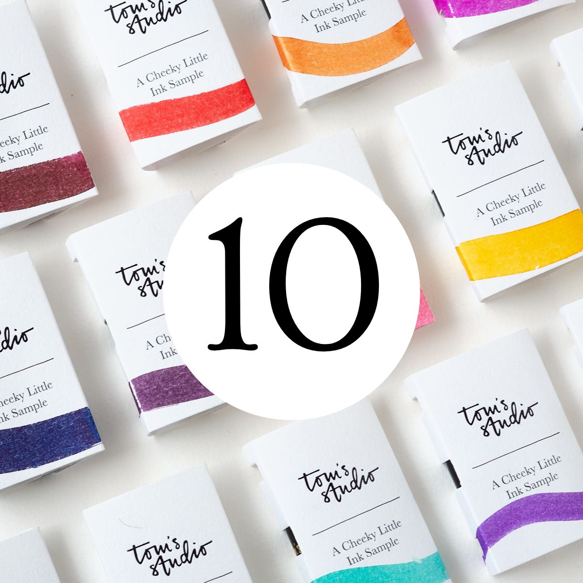 Pick 'n' Mix 10 Mini Inks – Choose Your Colours and Save 35% – Tom's Studio