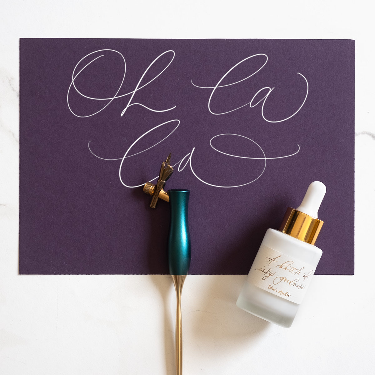 White Calligraphy Ink – Tom's Studio
