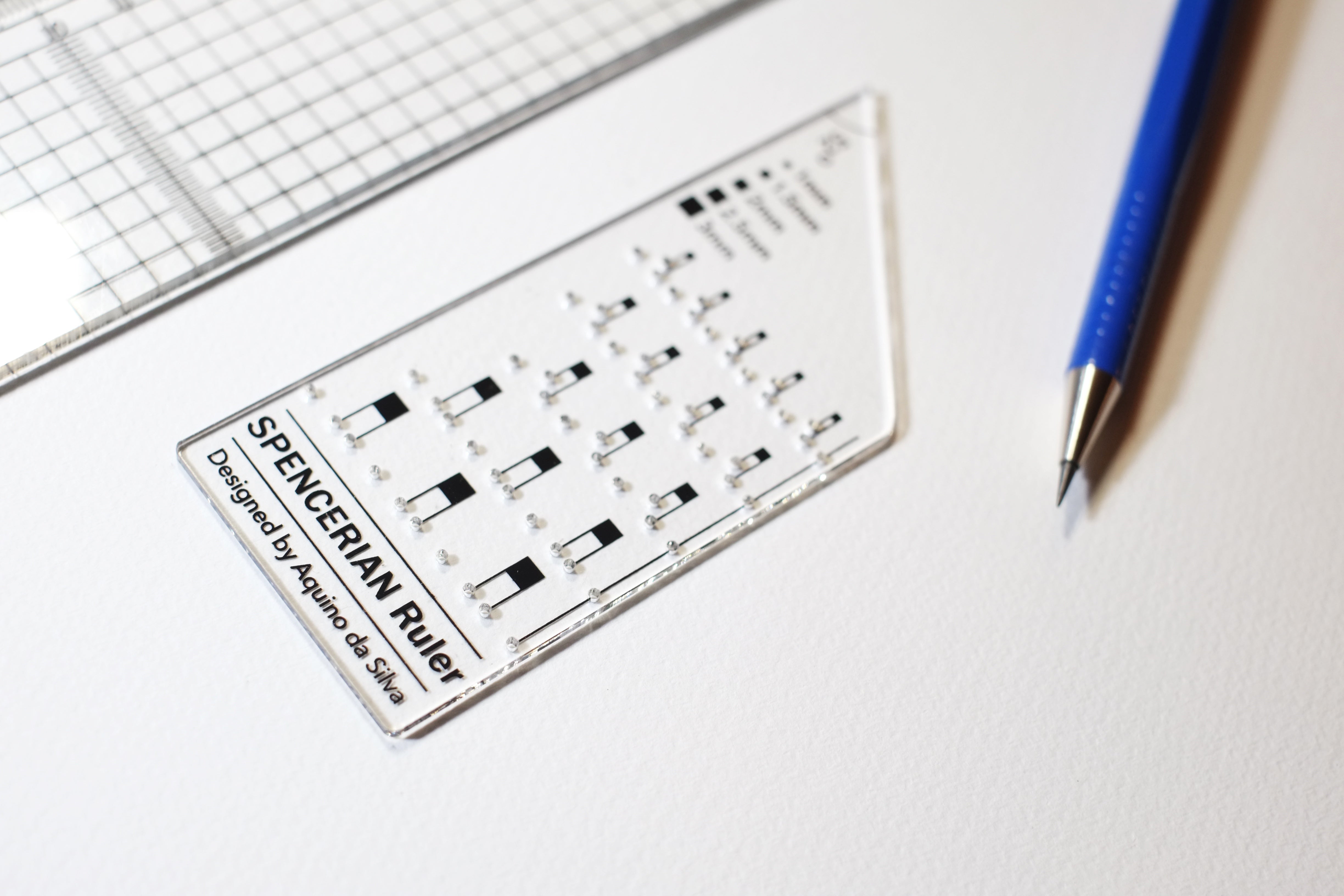 Essential Calligraphy Ruler – Perfect for Copperplate & Spencerian ...