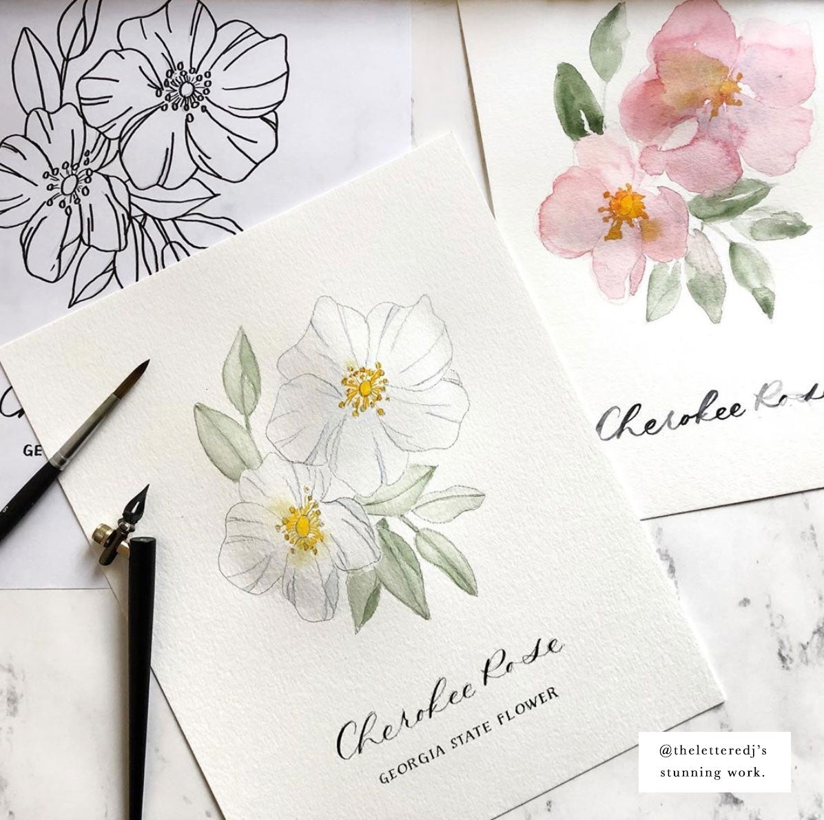 Original Flourish - Oblique Calligraphy Pen – Tom's Studio