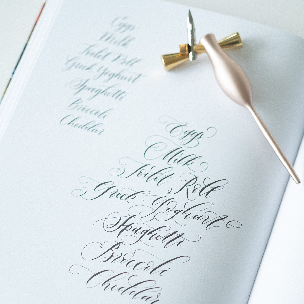 Modern Calligraphy – The Workbook by Imogen Owen – Tom's Studio
