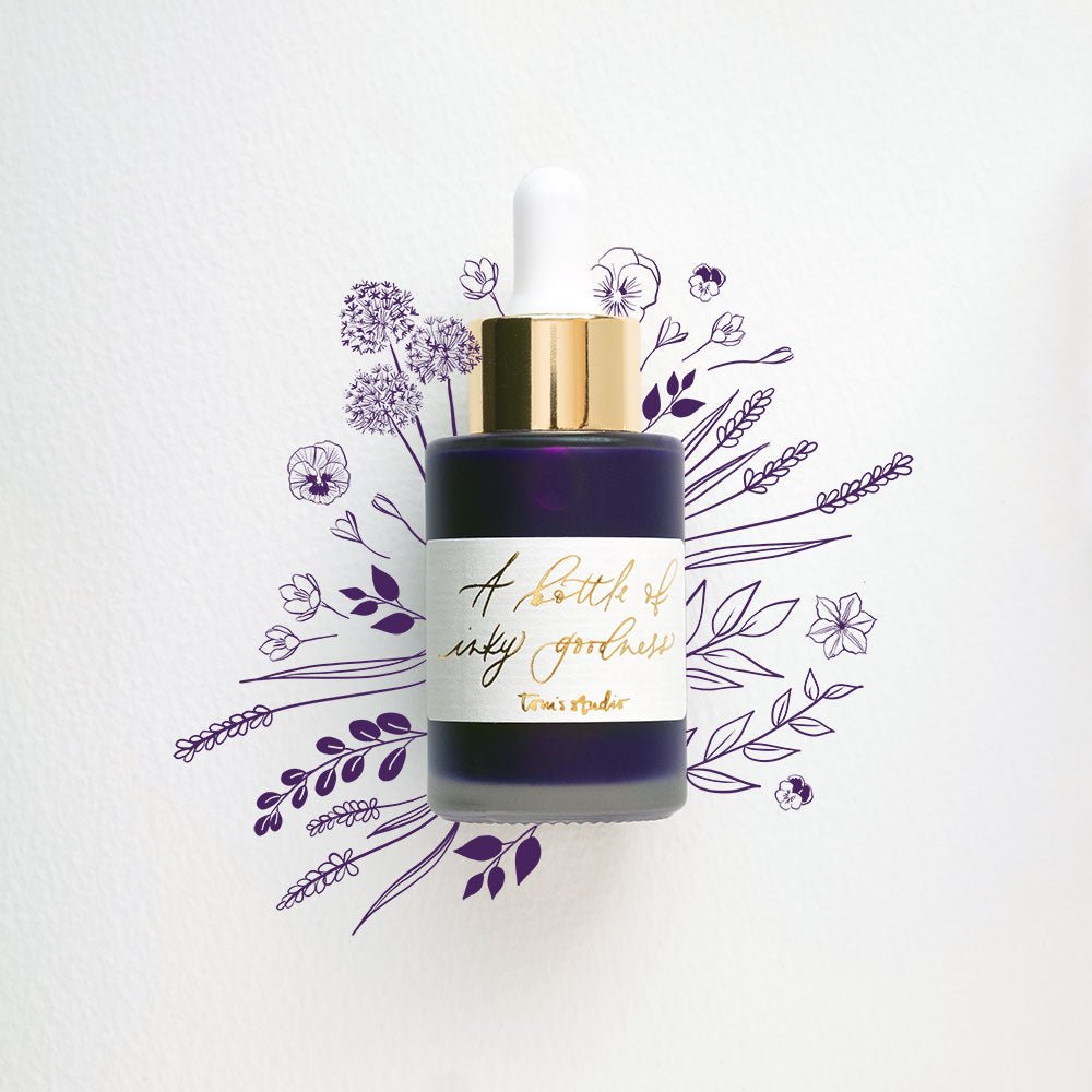 Amethyst Calligraphy Ink – Perfect for Calligraphy and Dip Pens – Tom's ...