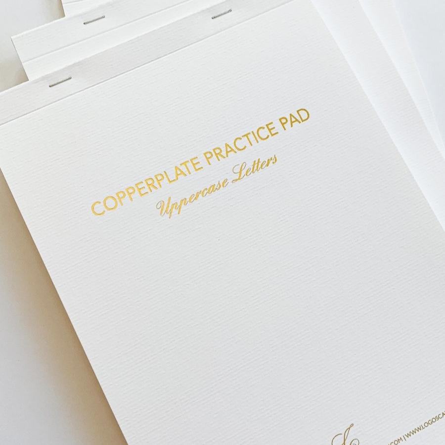 Copperplate Practice Pad – Perfect Your Calligraphy Skills – Tom's Studio