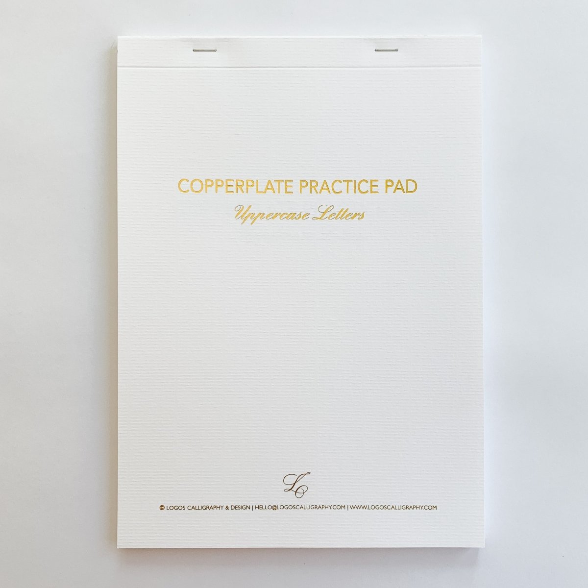 Copperplate Practice Pad – Perfect Your Calligraphy Skills – Tom's Studio