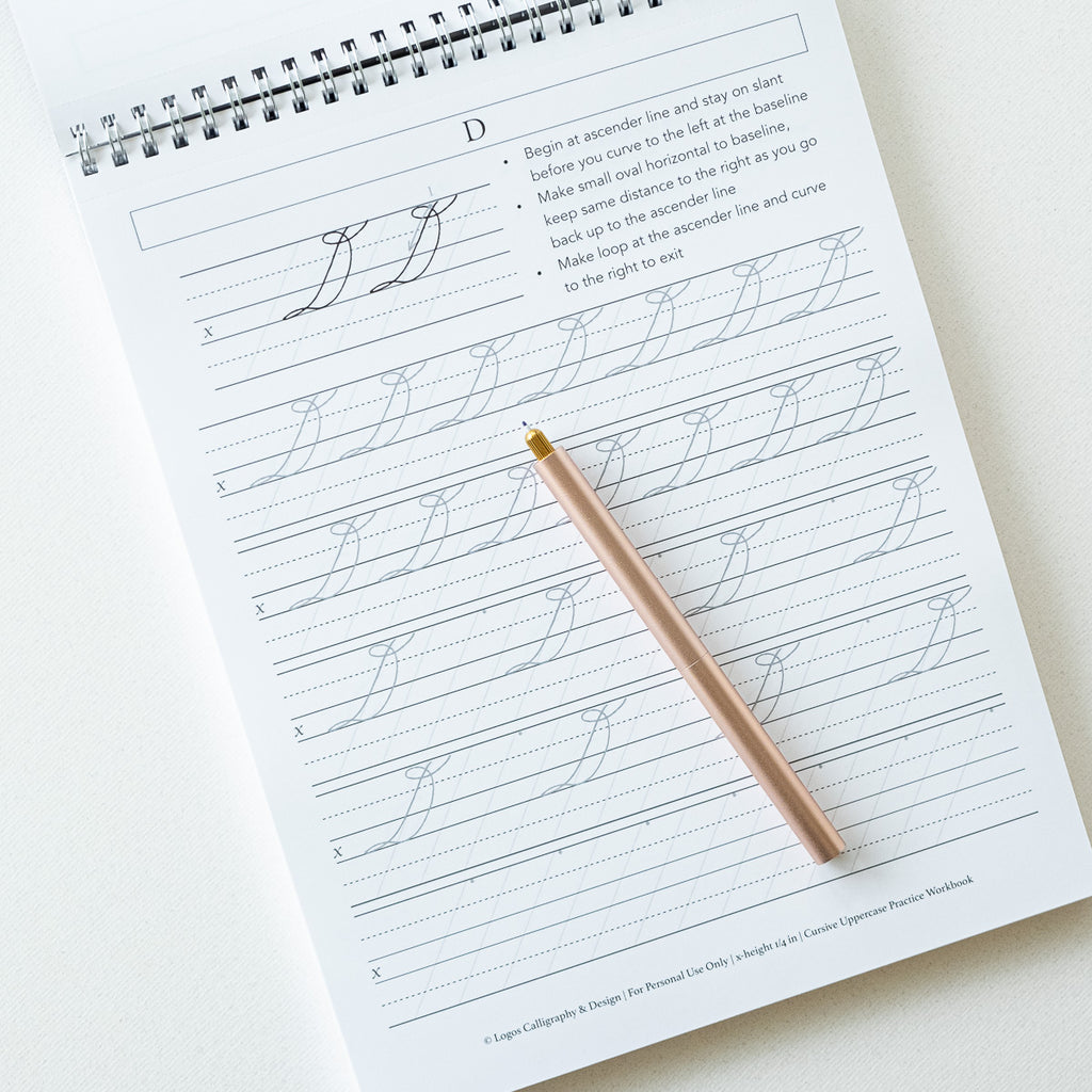 Cursive Practice Workbook – Master Elegant Handwriting – Tom's Studio