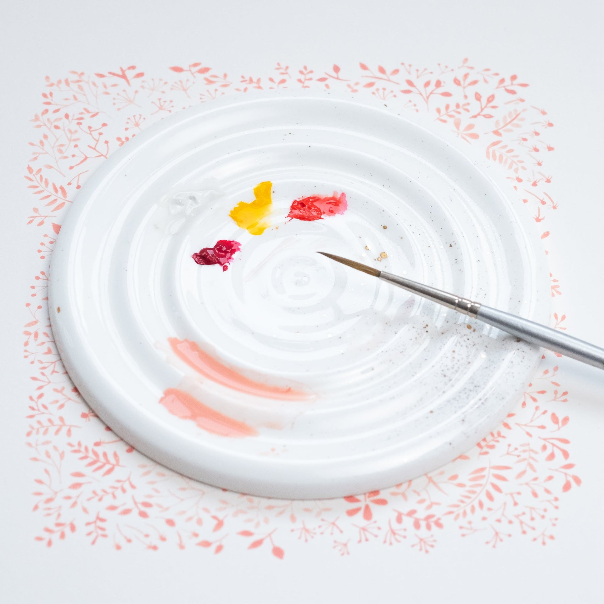 Fine Bone China Artist’s Palette – Handcrafted with 24ct Gold – Tom's ...